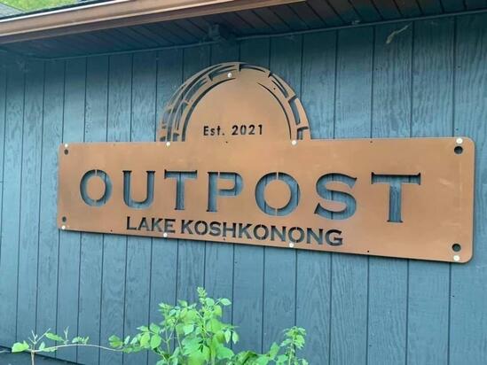 Menu at The Outpost- Lake Koshkonong restaurant, Lake Koshkonong