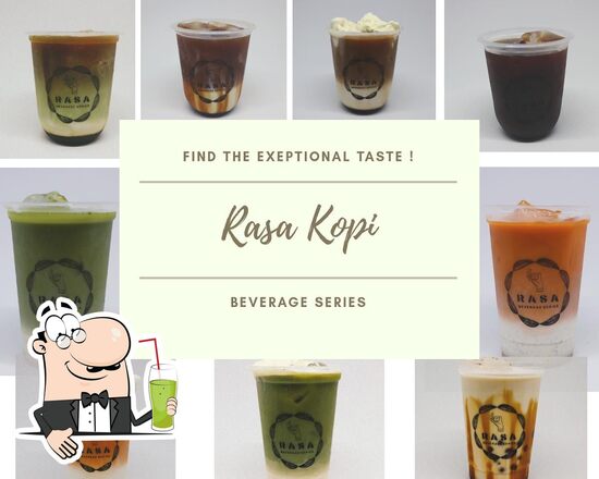 Menu at RASA KOPI cafe, Bandung, Pilang Sari Residence