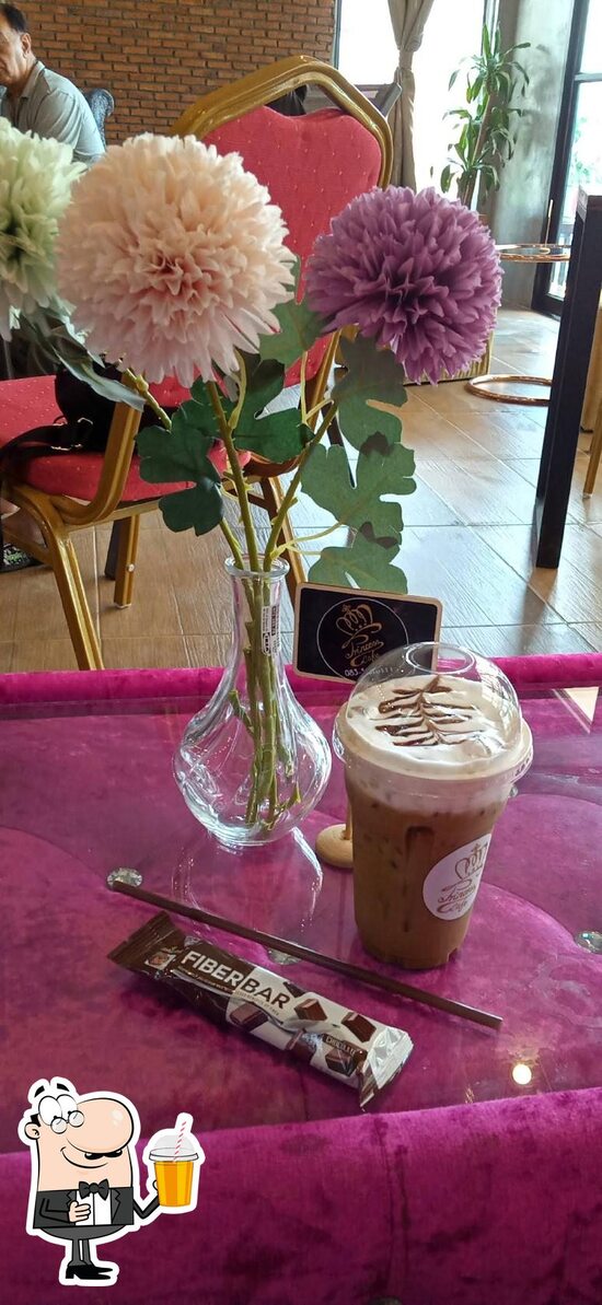 Menu at Princess cafe, Rayong