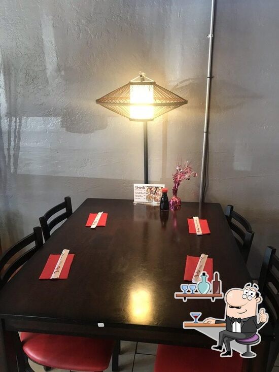 Menu at Samurai Sushi Bar, Hanford