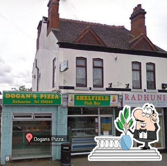 Menu at Shelfield Fish Bar, Walsall