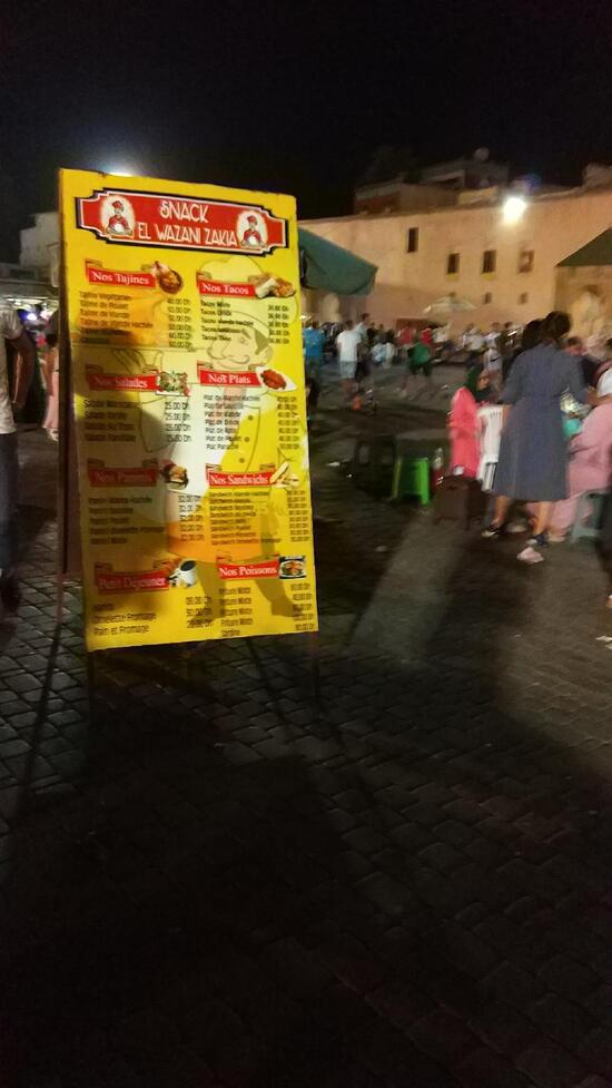 Snack el Wazani Zakia restaurant, Meknes - Restaurant reviews