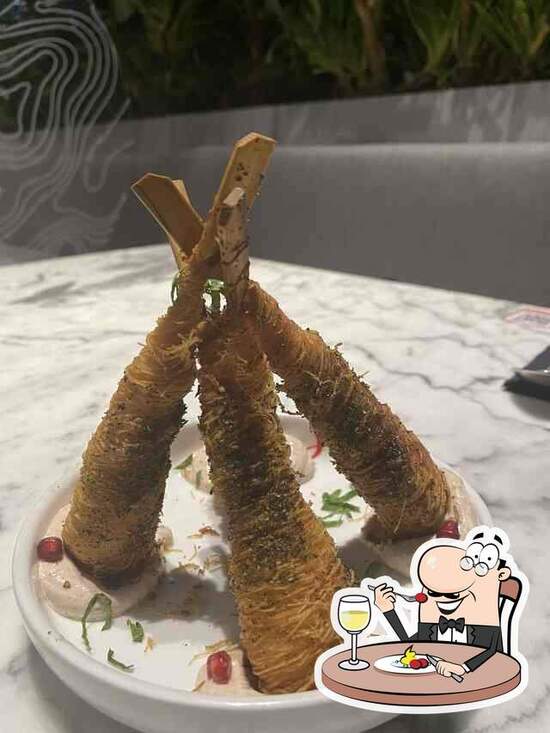 Menu at Somewhere restaurant, Dubai