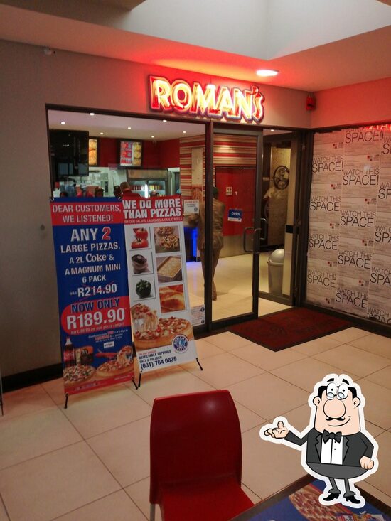 Carta del restaurante Roman's Pizza Kloof, Kloof, Shop 25