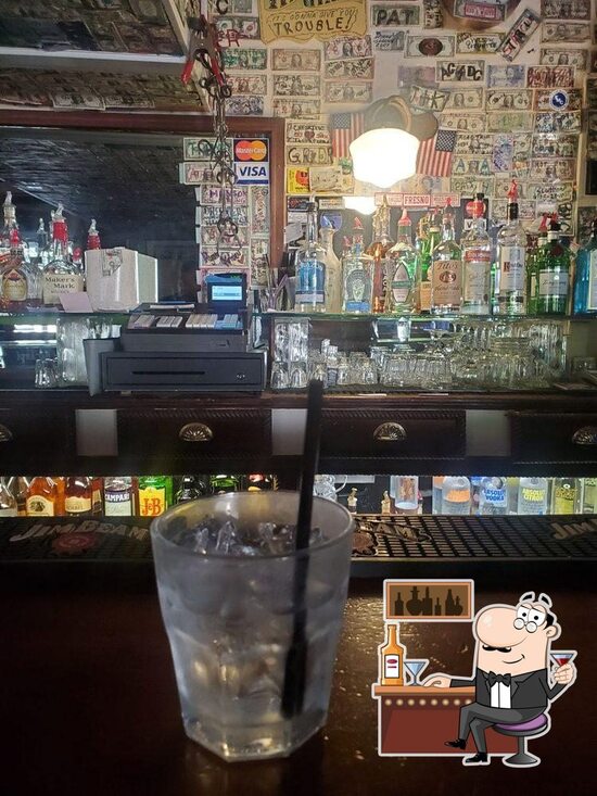 Menu at Old Corner Saloon pub & bar, Copperopolis