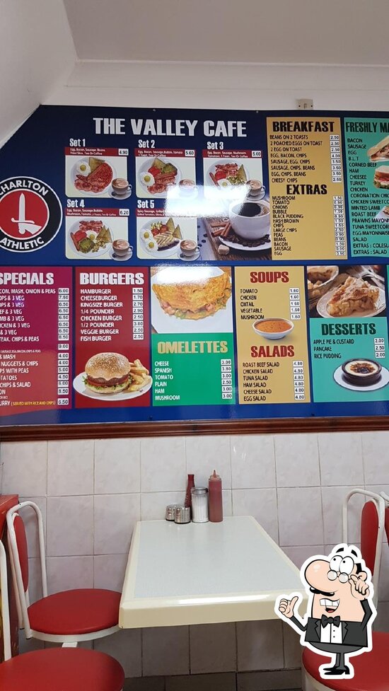 The Valley Cafe, 20 Charlton Church Ln in London - Restaurant menu and ...