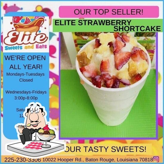 Menu at Elite Sweets and Eats LLC desserts, Baton Rouge