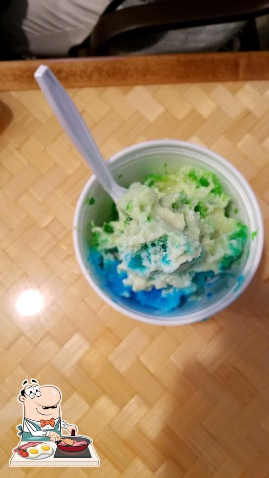 Carta del postres Parrot Ice SnoBalls, Myrtle Beach