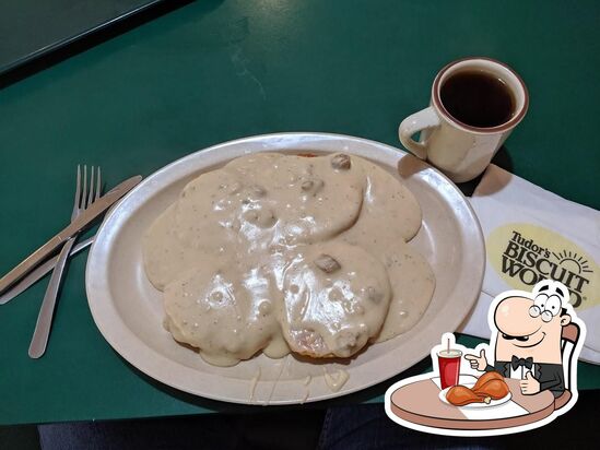 Menu at Tudor's Biscuit World restaurant, Chapmanville