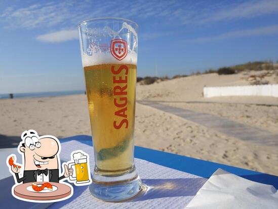 Restaurante Praia do Rei, Costa de Caparica, Praia do rei - Carta del ...