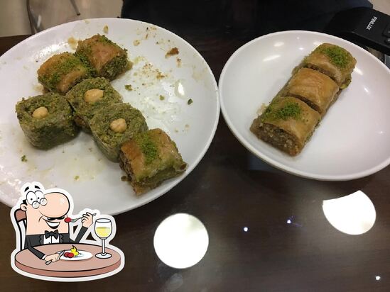 Menu at Antep Baklavaları, Çorum