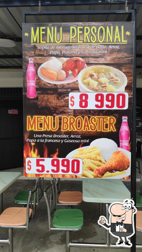 Menu at Hld broster restaurant, Ibagué