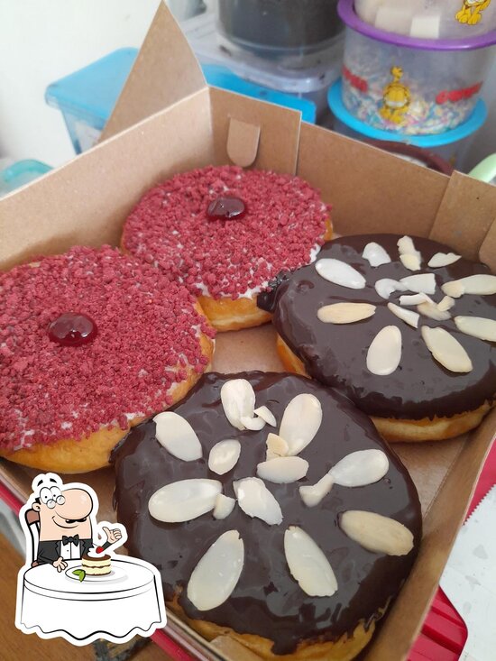 Menu at BooNa Donuts, Indonesia