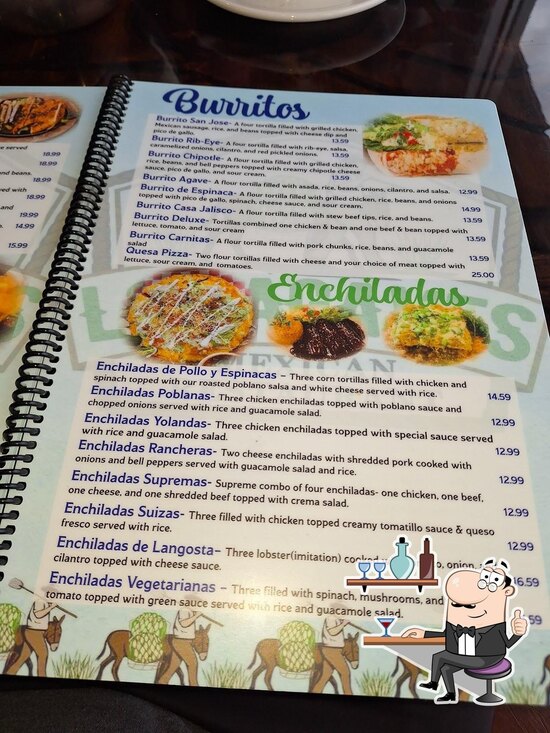 Los Agaves Mexican Restaurant, Toledo - Restaurant menu, prices and reviews