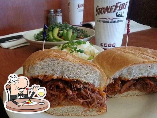 Menu at Stonefire Grill BBQ, Irvine