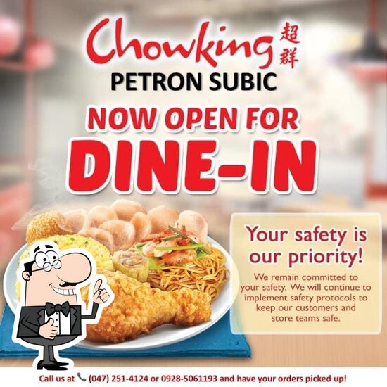 Menu at CK Petron Subic restaurant, Olongapo, Rizal Boulevard