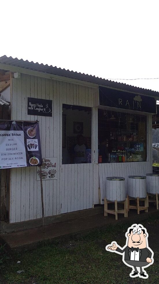 Menu at Rain Cafe, Cibadak