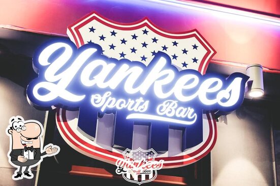 Menu at Yankees pub & bar, Liverpool
