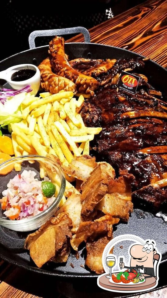 Menu at OZT Pork Ribs Bandung restaurant, Bandung, Paskal Hyper Square