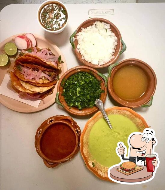 Carta del restaurante Birria del res estiló Tijuana "El patrón", Leon