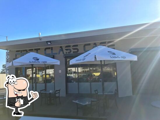 Menu at First Class Cafe, Kemps Creek