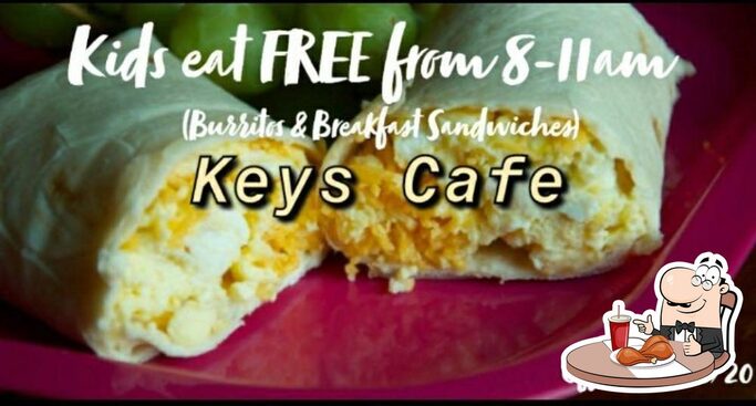 Menu at Keys Café cafe, South Lake Tahoe