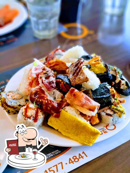 Carta del restaurante Qoo Qoo Sushi Buffet, Corea del Sur