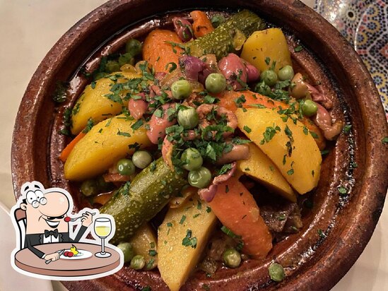 Menu au Restaurant Al Baraka, Marrakech, 1