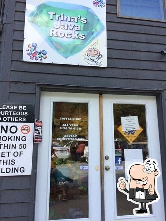 Menu at Java Rocks Coffee Shop, Blowing Rock