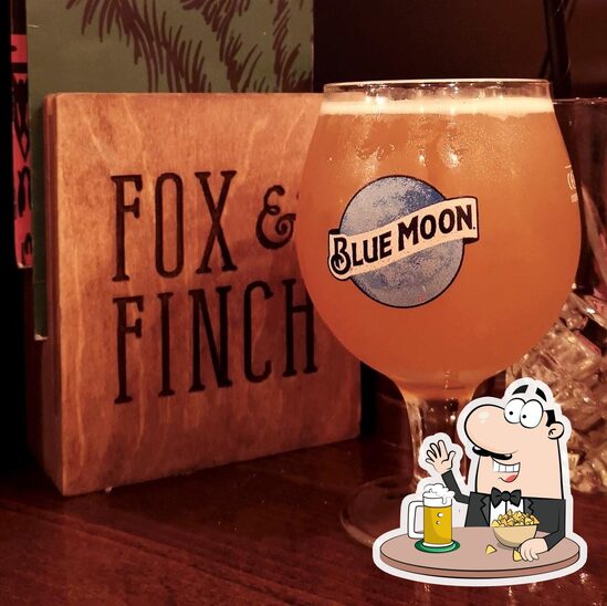 Menu at Fox & Finch pub & bar, Whitley Bay