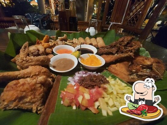 Menu at Isdaan restaurant, Santo Domingo