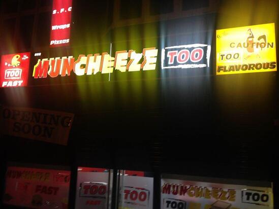 Muncheeze in Birmingham - Restaurant menu
