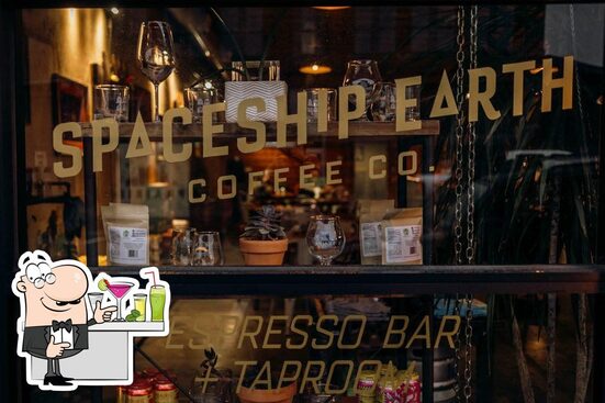 Menu at Spaceship Earth Coffee pub & bar, McAlester