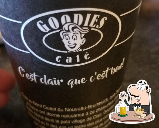 Menu at Goodies Cafe, Clair