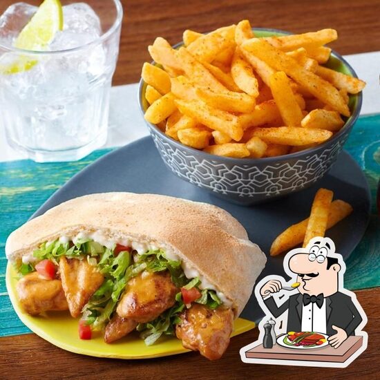 Menu au Nando's Tableview Drive Thru restaurant, Le Cap