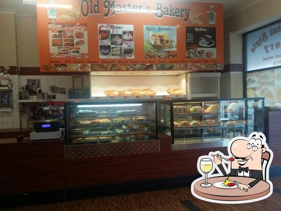 Menu at Old Master's Bakery, Dianella