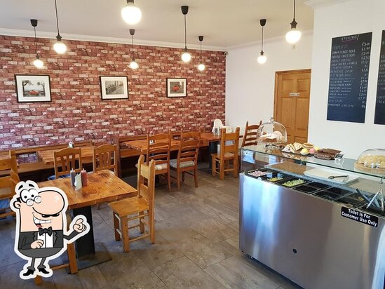 Menu at The Violet cafe, Stonehouse