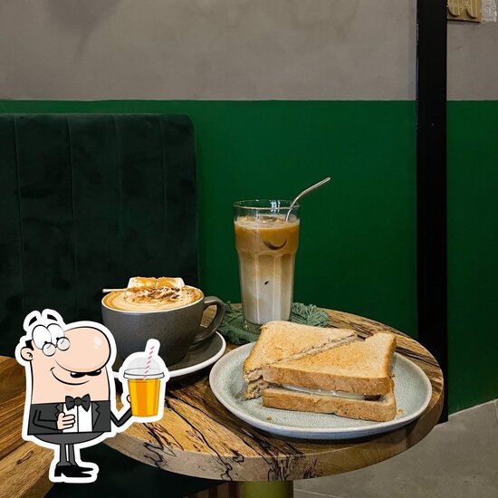 Menu at Muni Muni Coffee Bar, Biñan