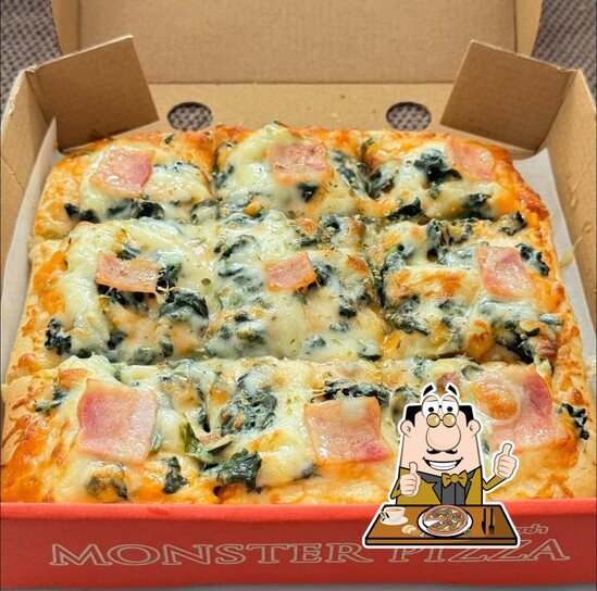 Monster pizzaบ้านพี่ยุ, Mapyangphon - Restaurant menu, prices and reviews