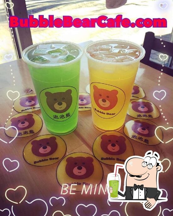 Menu at Bubble Bear Bubble Tea 泡泡熊 cafe, Vancouver