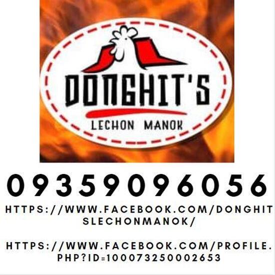 Menu at Donghit's Lechon Manok restaurant, Dumaguete