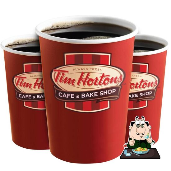 Menu at Tim Hortons restaurant, Georgina, 708 The Queensway S
