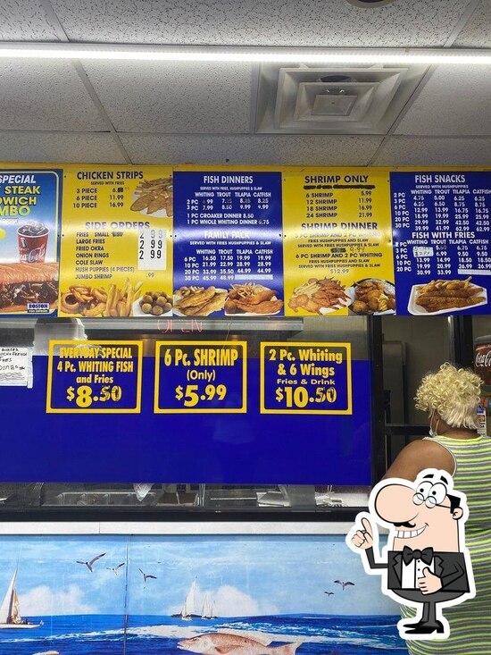 Menu at Boston Fish Supreme restaurant, Atlanta, 296 Northside Dr SW