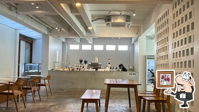 Carta de sync coffee bar & roastery, Kammala