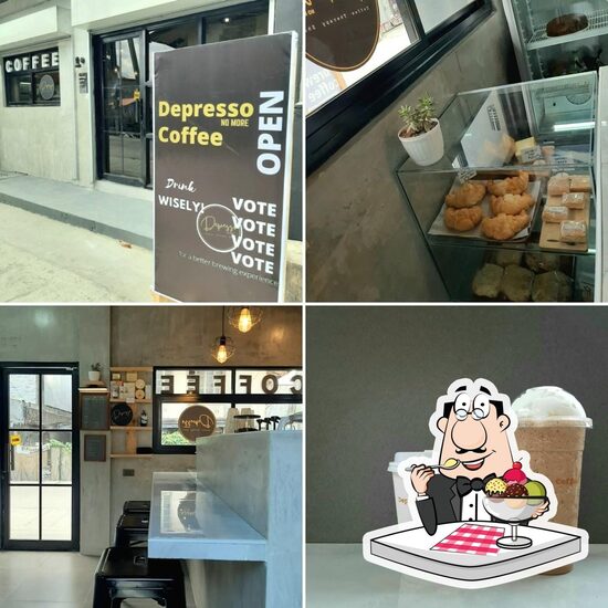Menu at Depresso Coffee, Subic