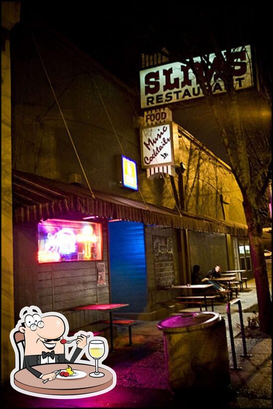 Menu at Slim's Restaurant & Lounge, Portland