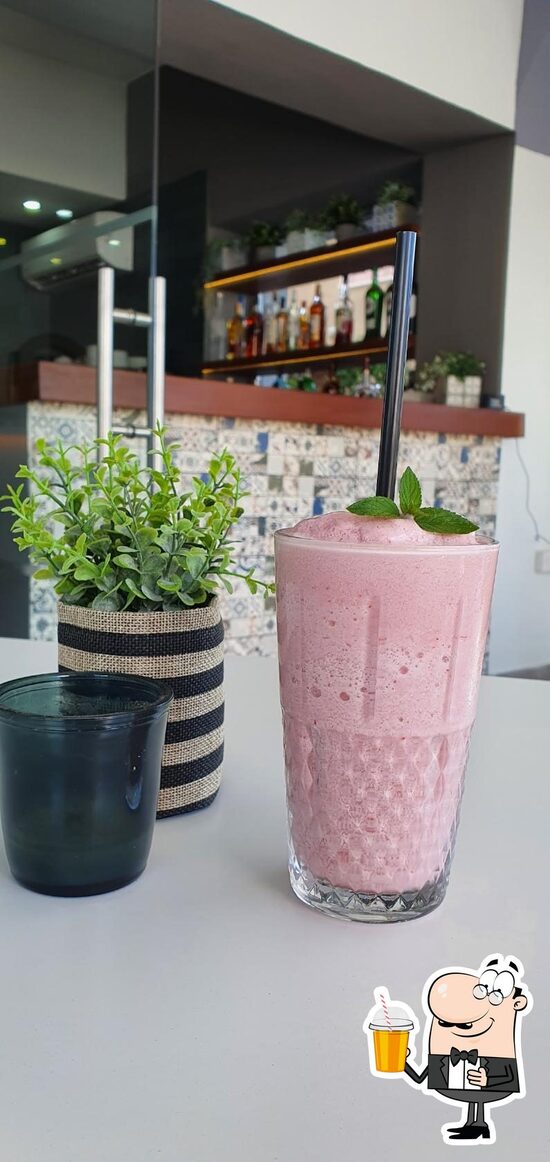Menu at The Alley Garden, Larnaca