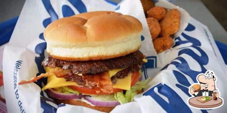Menu at Culver’s fast food, Bridgeview, S Harlem Ave
