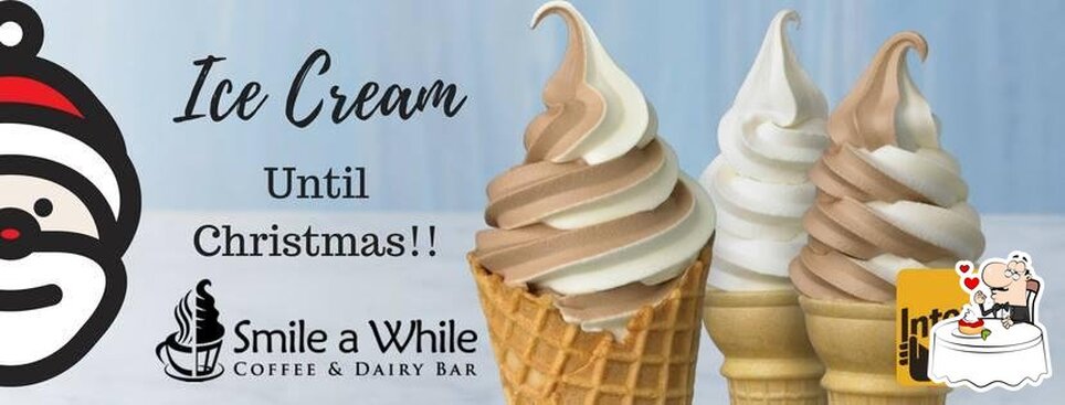 Carta de Smile a While Coffee & Dairy Bar, Rexton