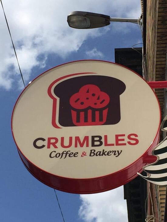Menu at Crumbles Deurne, Antwerp